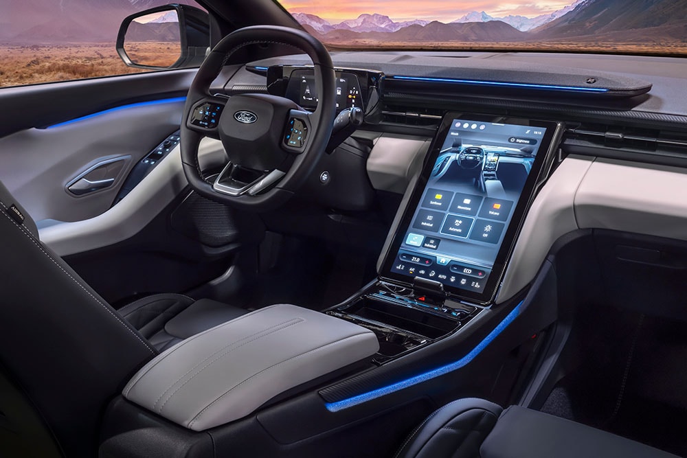 Intérieur du nouveau Ford Explorer électrique | Ford BE